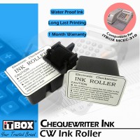 CW Ink Roller & Refill Ink Oil | Cheque Writer Black Color Ink Roller ...