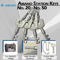AMANO Station Keys No.20 - No.50 Guard Tour Key AMANO Guard Tour ...