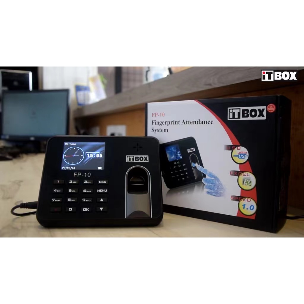 iTBOX FP-10 & FP-10R Fingerprint time Attendance : Aston