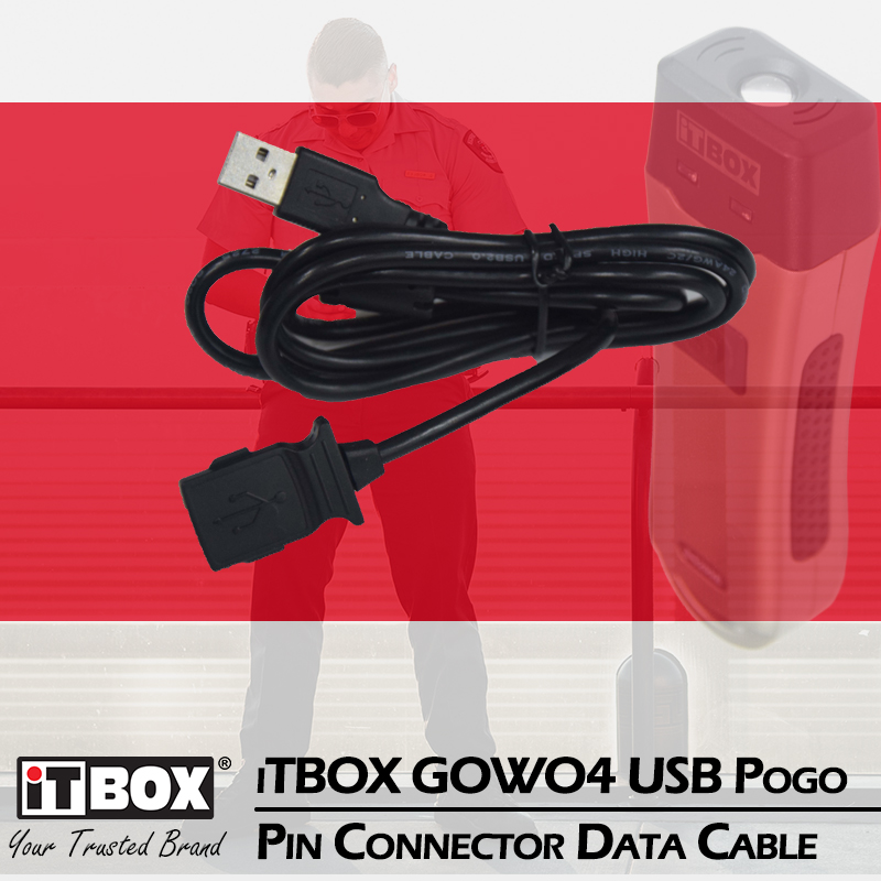 iTBOX GOWO4 USB Battery Charger Adaptor & USB Pogo Pin Connector Data ...